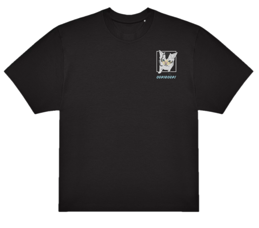T-SHIRT OVERSIZE PREMIUM oupigoupi – La Brodzer